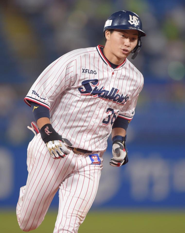 ヤクルト・広岡が待望の一発 今季初先発「高津監督にチャンスをいただいたので」/野球/デイリースポーツ online