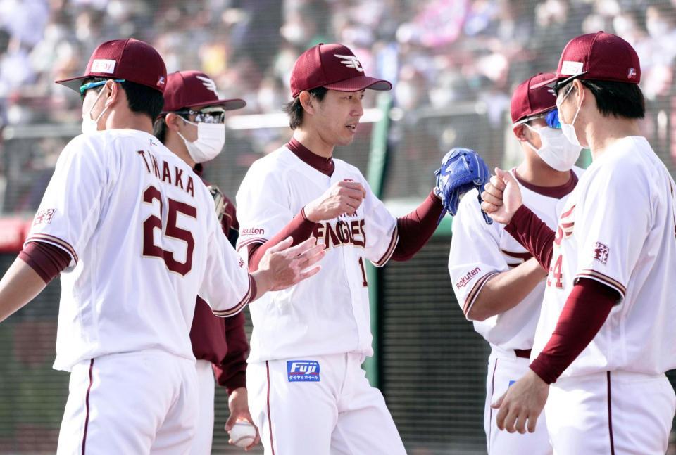 楽天・岸 7回2失点の力投で初白星「最高ですよ、やっぱり」西川弾も後押し/野球/デイリースポーツ online