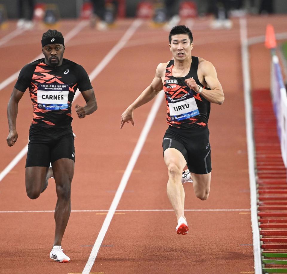 元日本記録保持者、桐生祥秀は10秒37で8位 DL第2戦、男子100M/スポーツ/デイリースポーツ online