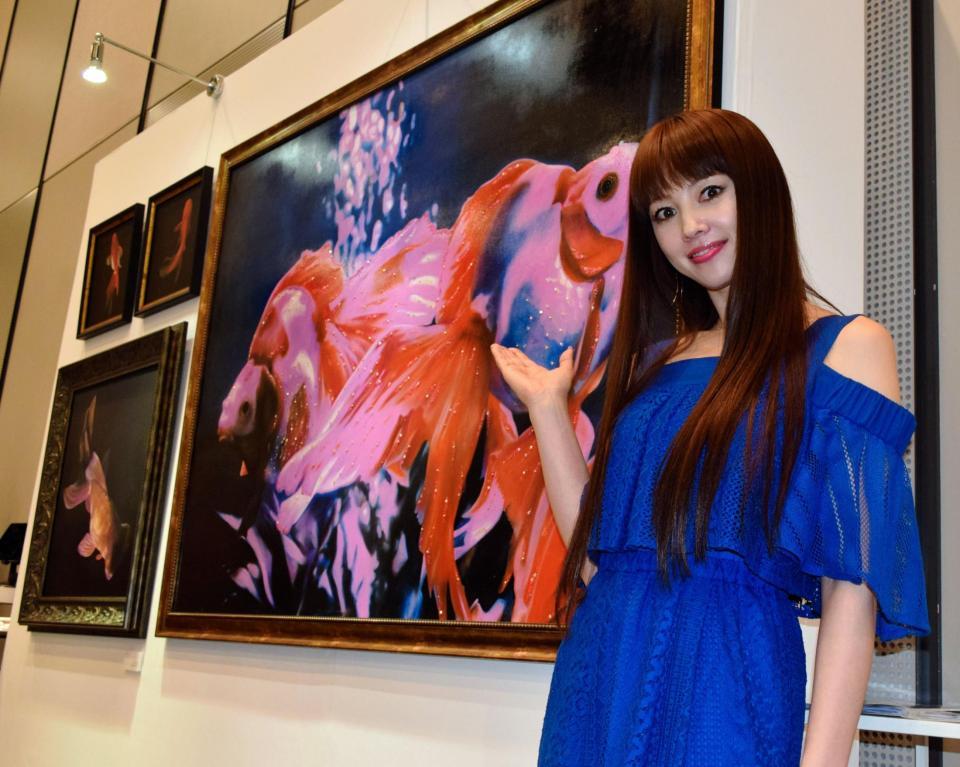 松下萌子が日本最大級のアートフェアに出展芸能デイリースポーツ Online 8119