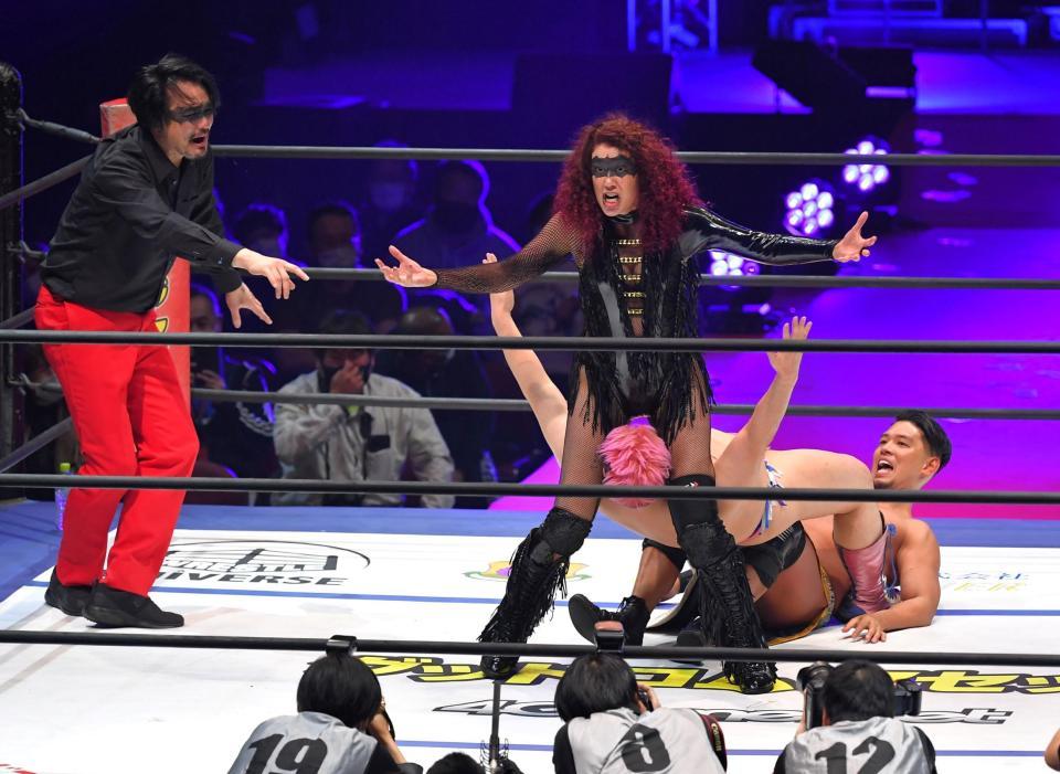 LiLiCo涙のプロレス引退「普通の女の子に戻ります」夫・小田井と“婦唱夫随”技も/芸能/デイリースポーツ online