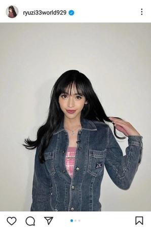 ryuchell 黒髪ロング＆柔らかボディーの超ミニ姿「綺麗すぎなんよ」「どんどん可愛く」/芸能/デイリースポーツ online
