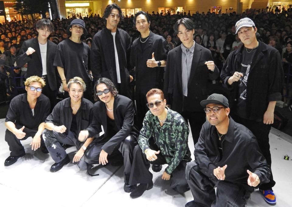 EXILE 24年ぶりショッピングモールでイベント 11月開幕の3年ぶりドームツアーへ原点回帰/芸能/デイリースポーツ online