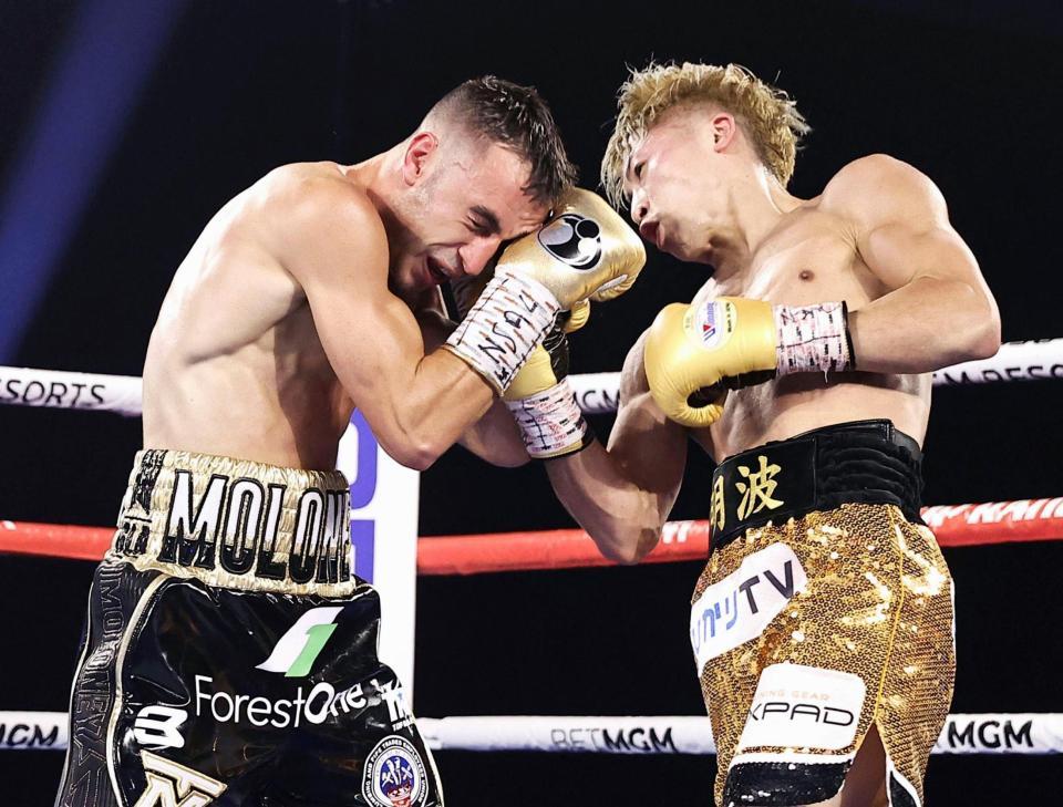井上尚弥、衝撃のラスベガスデビュー 鮮やか右カウンターで7回ko勝ち ファイト デイリースポーツ Online