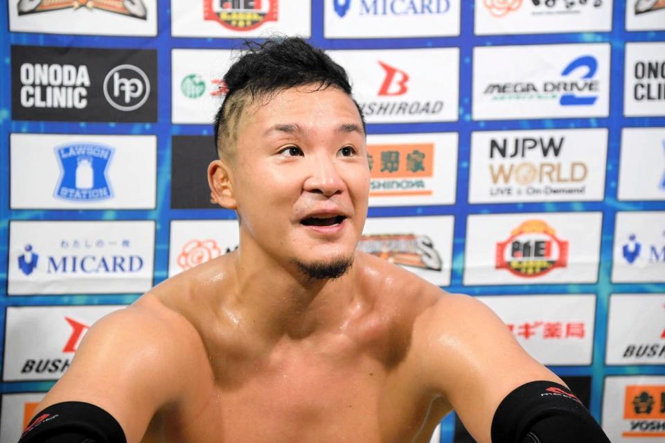 KUSHIDAが3年半ぶり新日復帰！出戻りを謝罪「手のかかる後輩ですみません」/ファイト/デイリースポーツ online