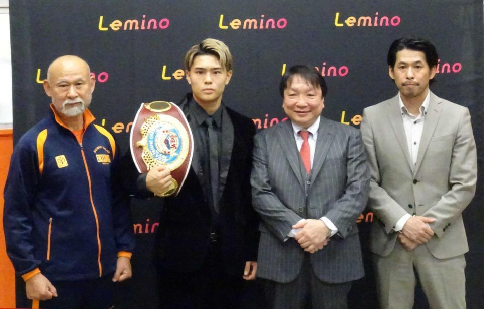 佐々木尽 「Lemino Boxing」と契約 防衛戦へ決意「期待を超える結果出していきたい」/ファイト/デイリースポーツ online
