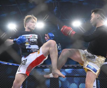 “闘う料理人”こめおが超10人ニキを魂の跳び膝KO葬「負けたら引退。怖かった」 延長6R死闘 敗者引退は撤回 BD8・5/ファイト/デイリースポーツ online