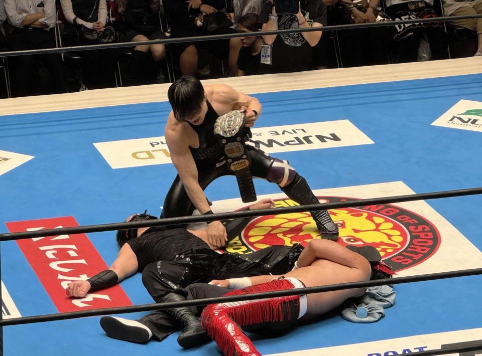 エル・デスペラードが無法ファイトで陥落 IWGPタッグ王座懸けDOUKI＆SHOと再び激突へ/ファイト/デイリースポーツ online