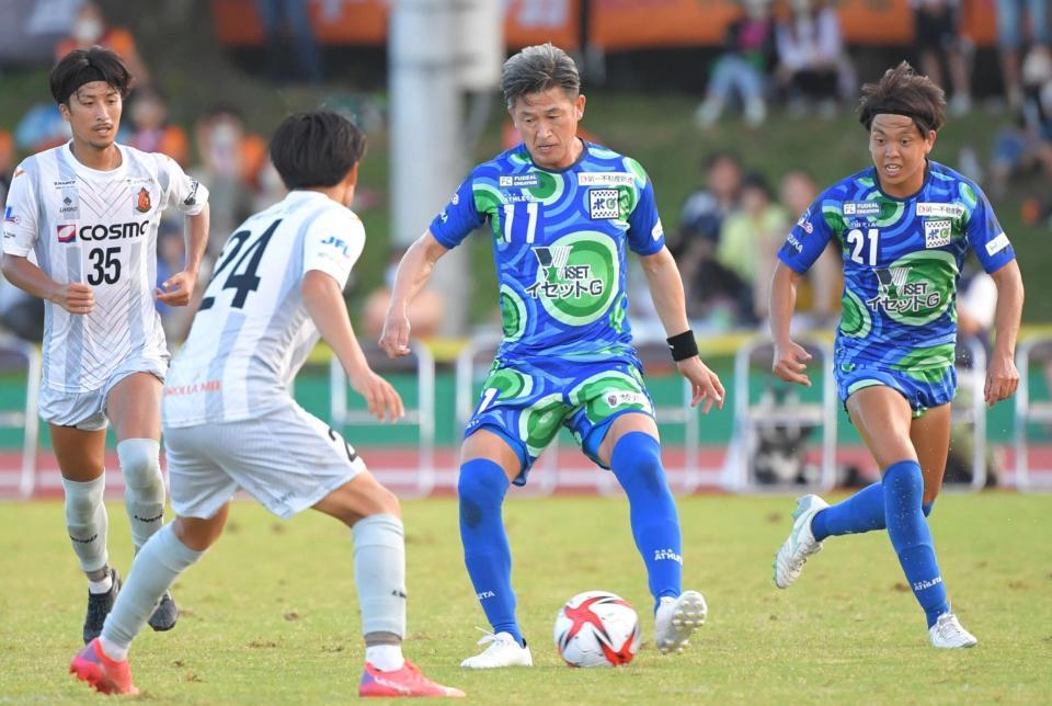 JFL鈴鹿FWカズ 負傷再発していたことを明かす 「早くピッチに立ちたかった」/サッカー/デイリースポーツ online